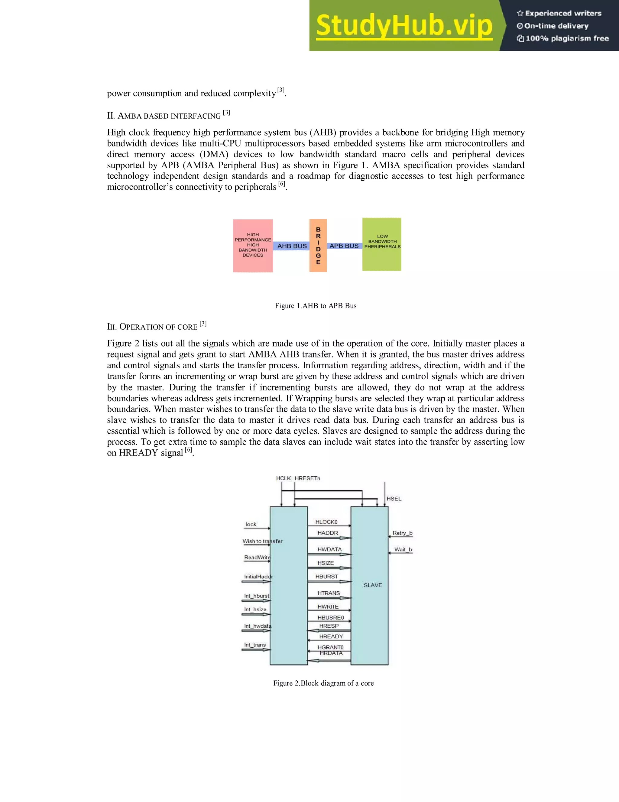 Amba Ahb Protocols Pdf Computer Networking Computing