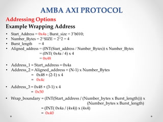 Amba axi 29 3_2015 | PPTX | Computer Networking | Computing