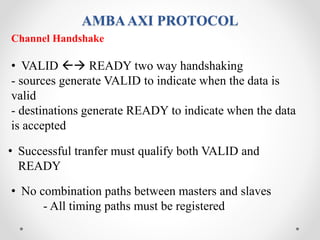Amba axi 29 3_2015 | PPTX | Computer Networking | Computing