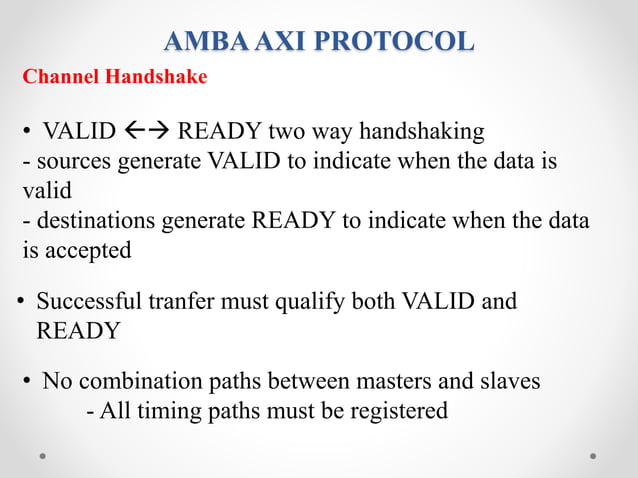 Amba axi 29 3_2015 | PPTX | Computer Networking | Computing