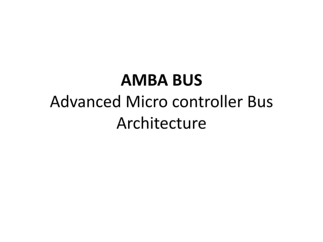 AMBA BUS.pptx