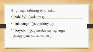 Ambagan-CBS.pptx. salita ng taon, dalumat sa Filipino | PPTX