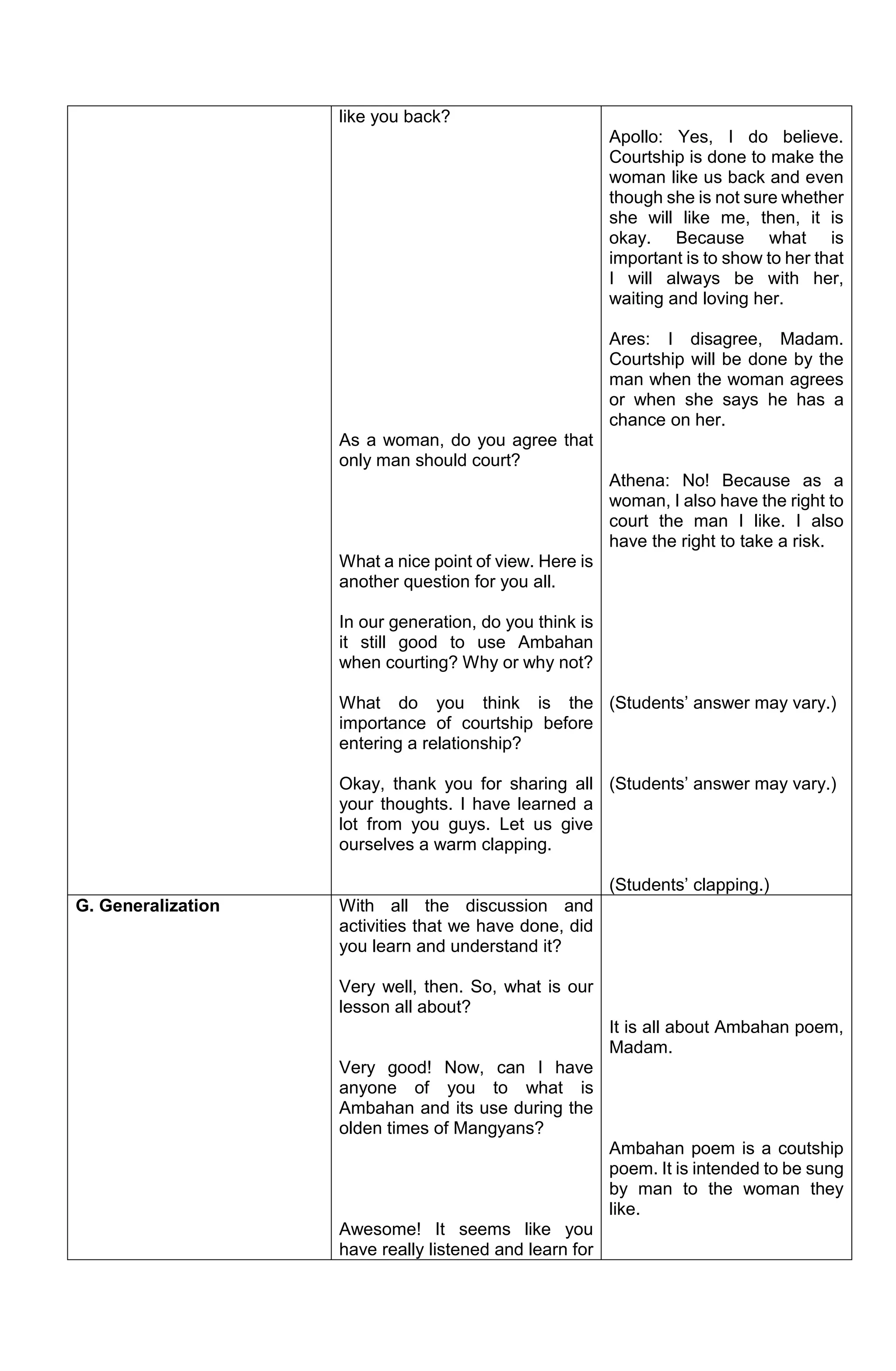 Ambahan-lesson-plan.docx | Secondary Education | Education