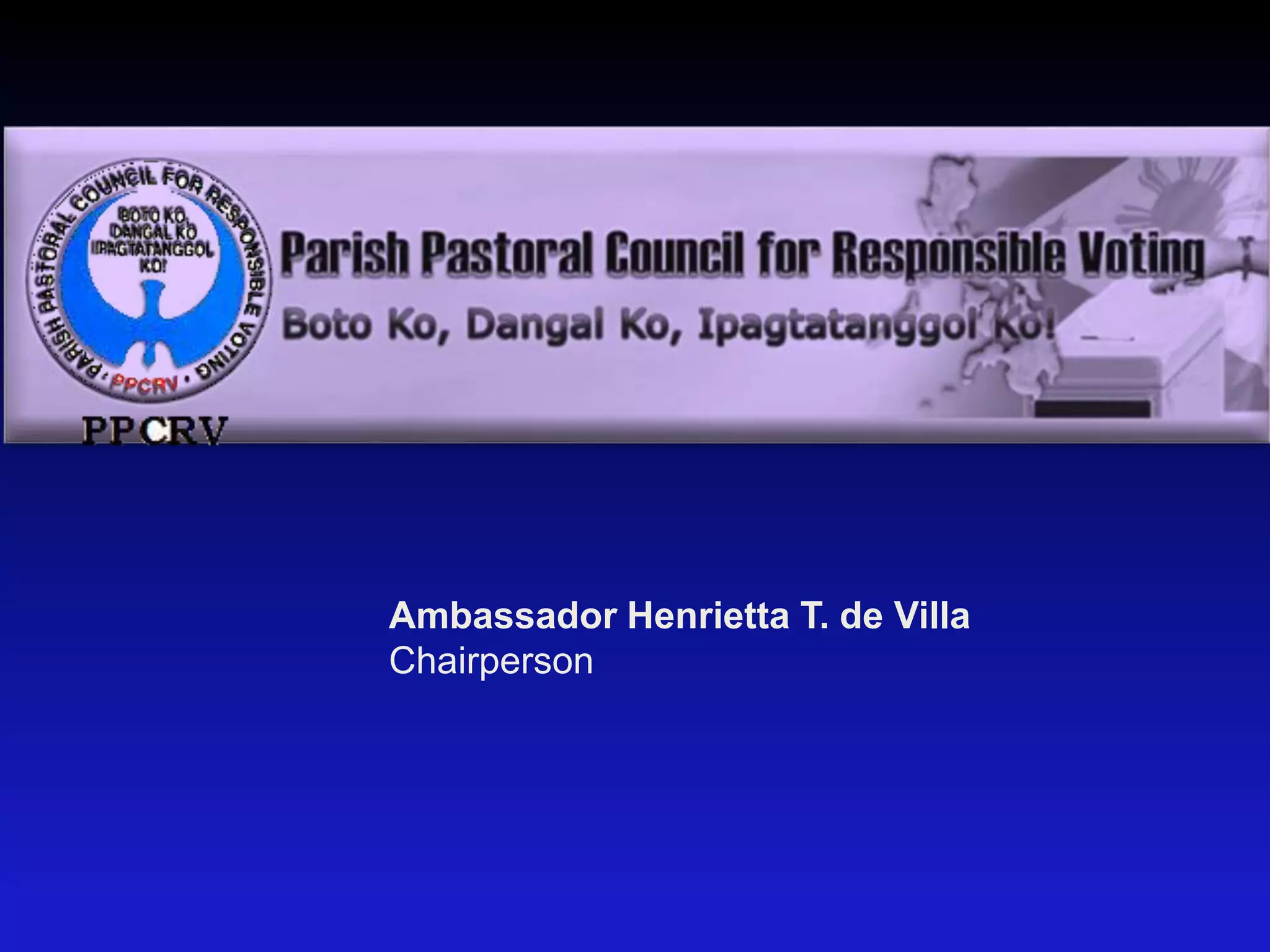 Amba henrietta de villa ppcrv power point 7 | PPTX