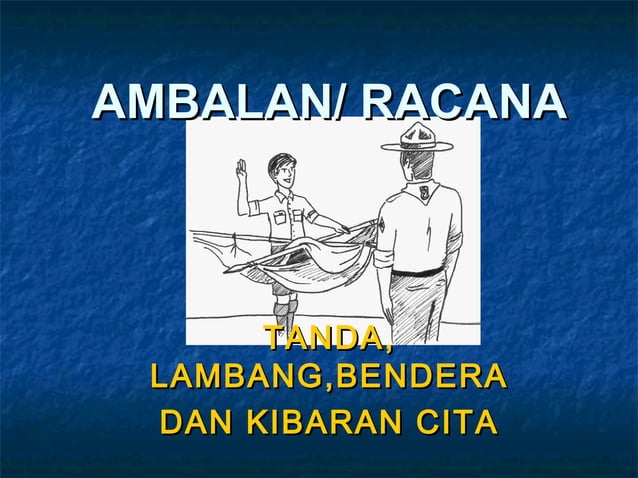 Ambalan dan racana Pramuka | PPS