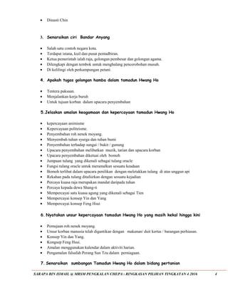 Ambang SPM 2016 Tingkatan 4 | PDF