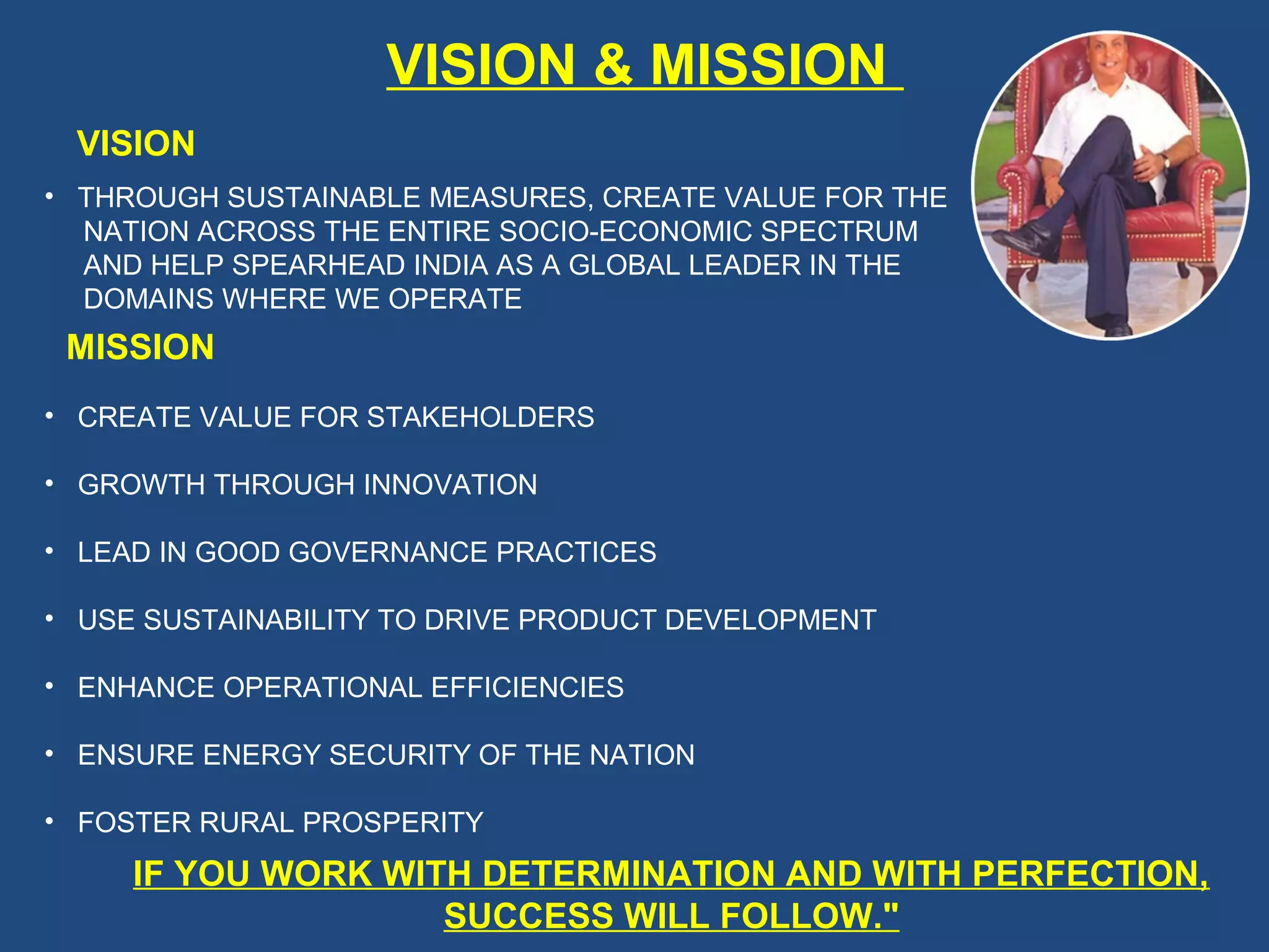Ambani aman | PPT