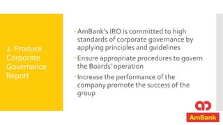 Financial Communication: AmBank Group's Investor Relations | PPTX