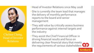 Financial Communication: AmBank Group's Investor Relations | PPTX
