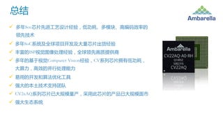 Ambarella(06/2021)--Application of ambarella AI vision chip solution in ...