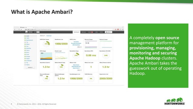 Apache Ambari: Past, Present, Future | PPTX