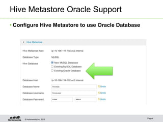 Apache Ambari - What's New in 1.2.4 | PPT