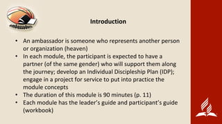 Ambassador-Module-1-Busi-K.pdf for youth | PDF