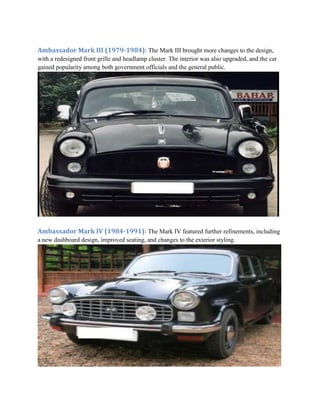 Ambassador and its journey in India.docx