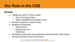UTK Engineering Ambassador Presentation | PPT