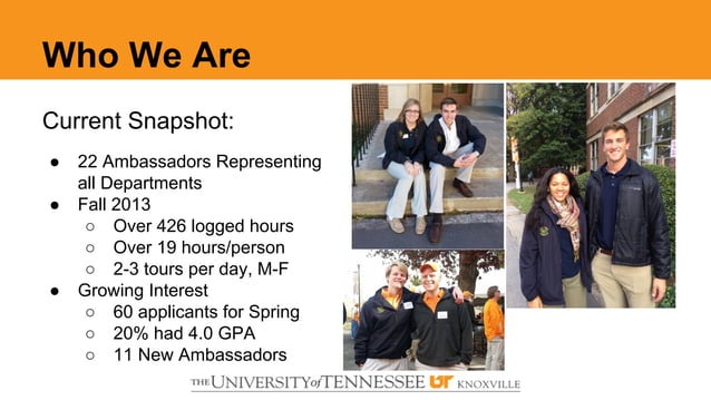 UTK Engineering Ambassador Presentation | PPT