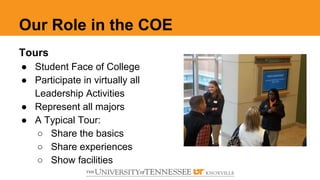 UTK Engineering Ambassador Presentation | PPT