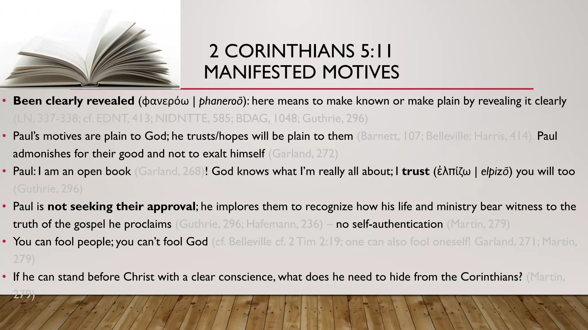 Ambassadors For Christ (2 Corinthians 5:11-21) Bible Study | PDF