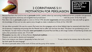 Ambassadors For Christ (2 Corinthians 5:11-21) Bible Study | PDF