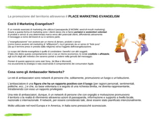 Ambassador networks - Introduzione e casi studio | PPT