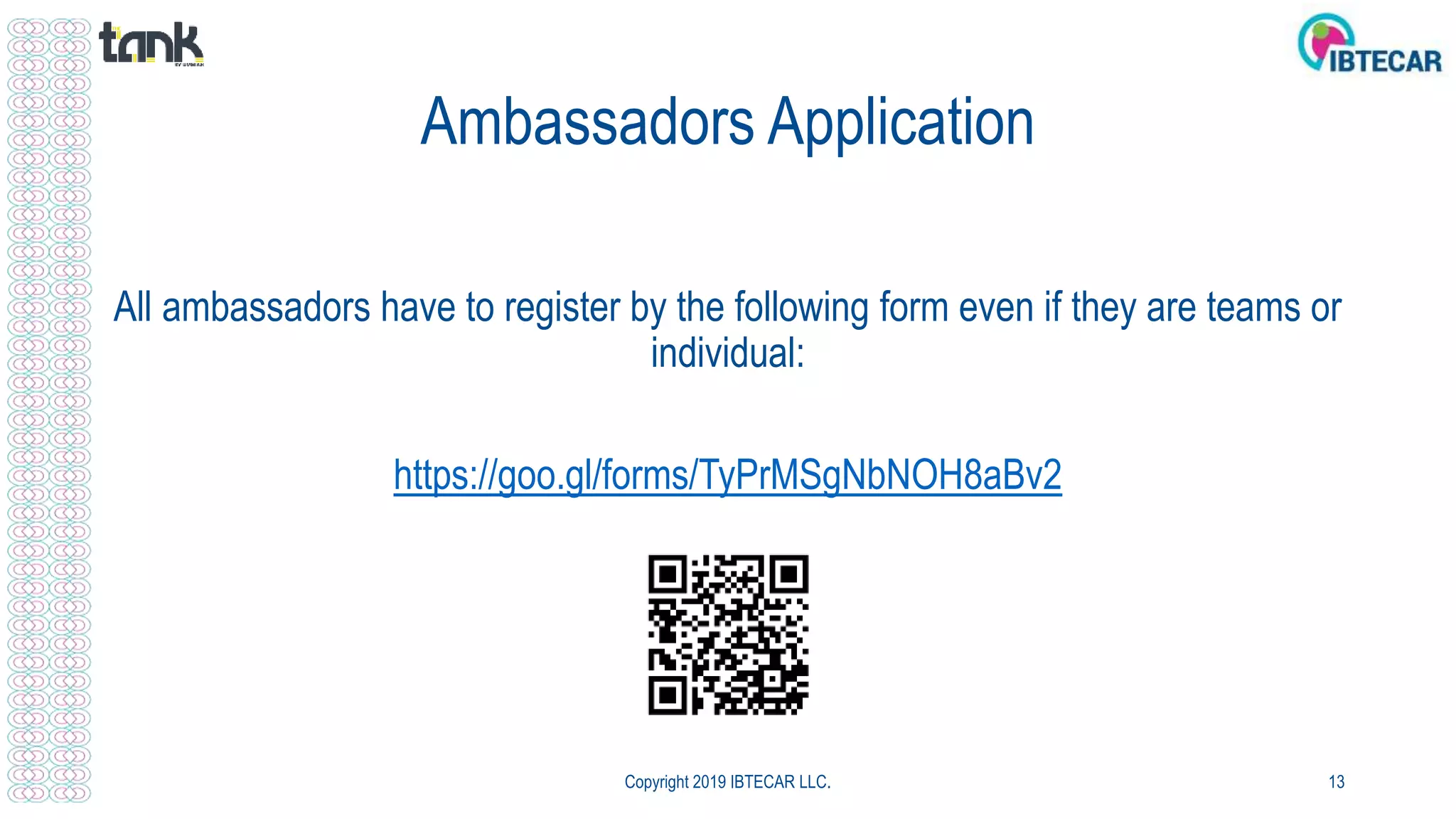 IoT Innovation Ambassadors Program | PPTX