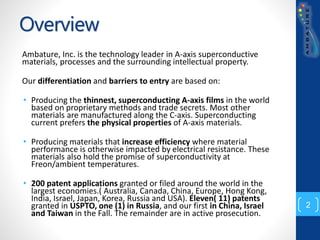 Ambature presentation | PPT