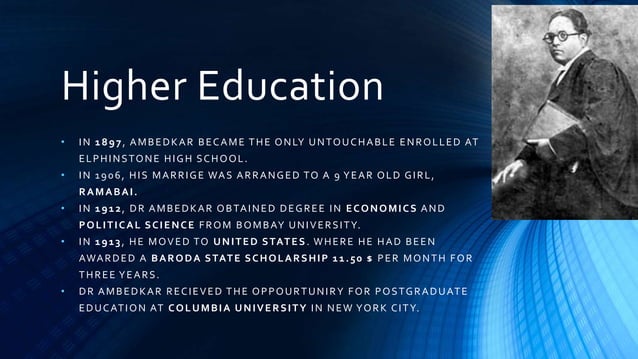 Educational Content on Dr. B. R. Ambedkar - Architect of the indian ...