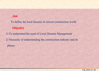 Disaster Management (Ambegaon disaster) | PPT