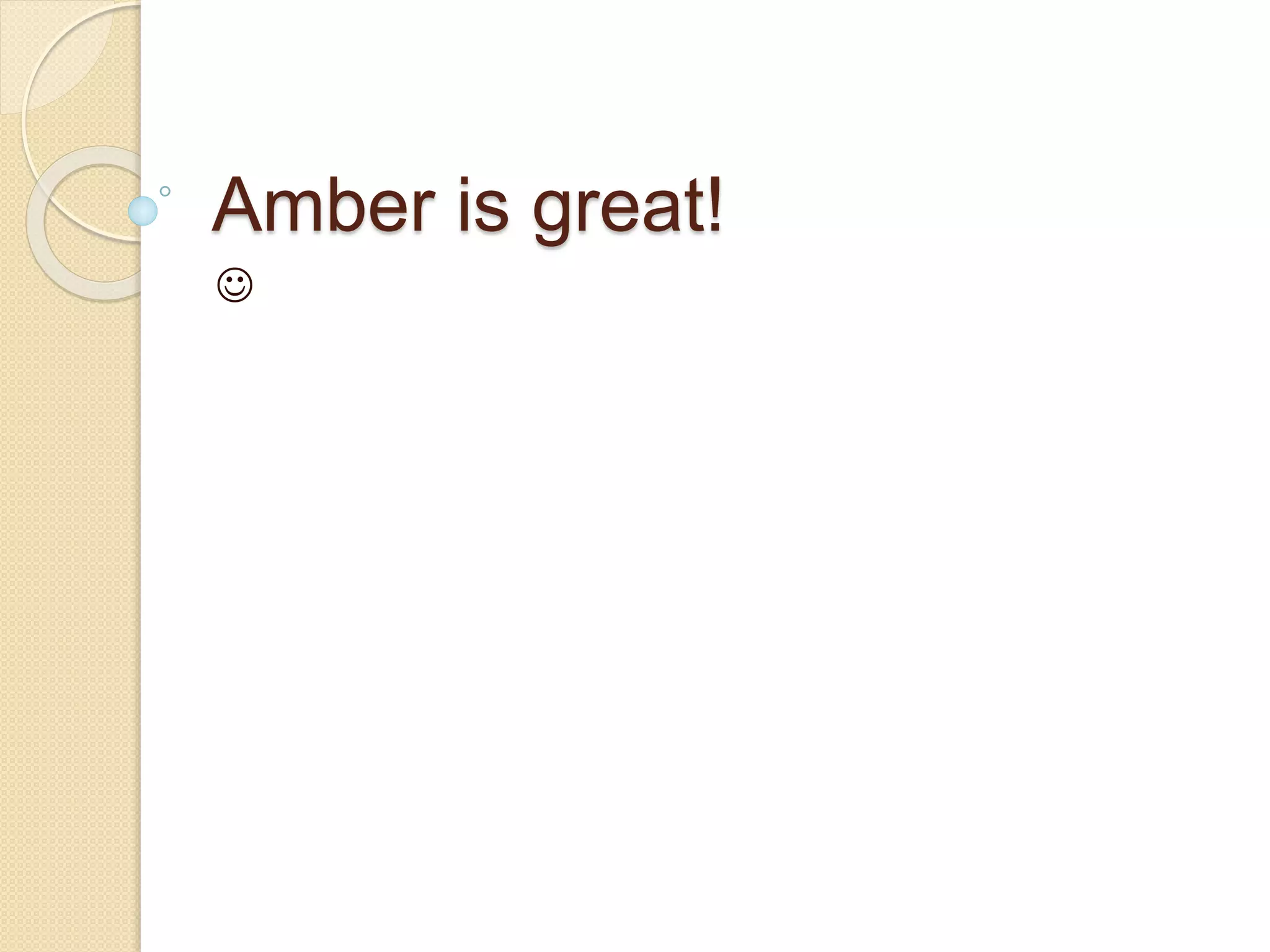 Amber.sample | PPTX