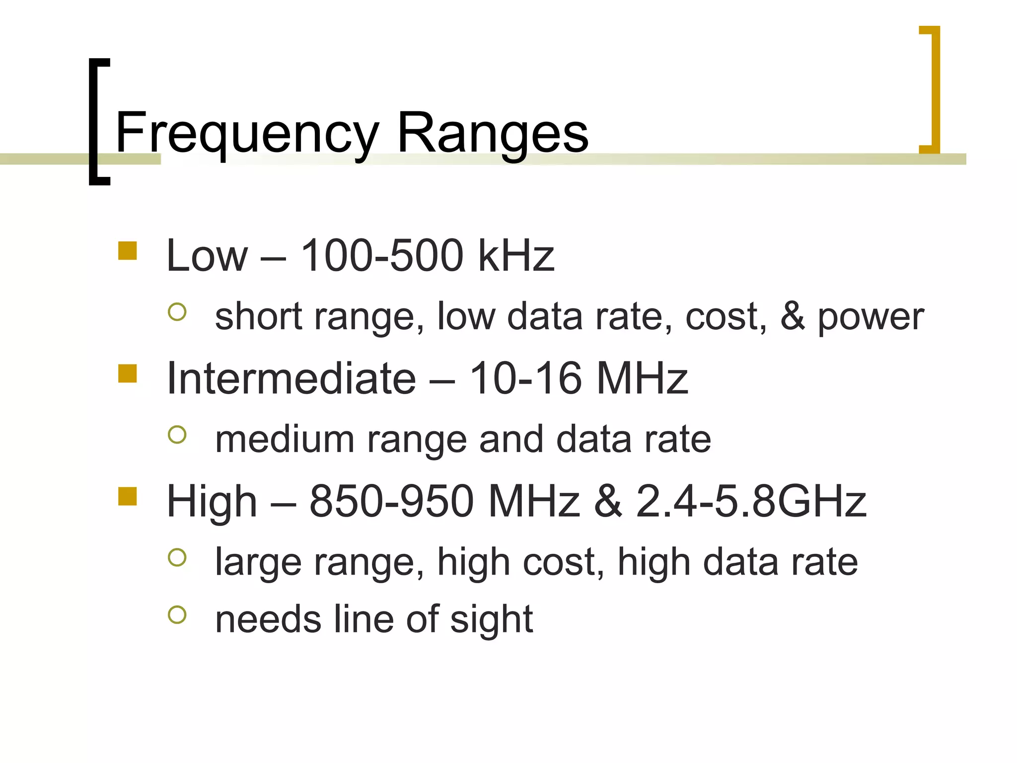 RFID (Radio Frequency Identification) | PPT