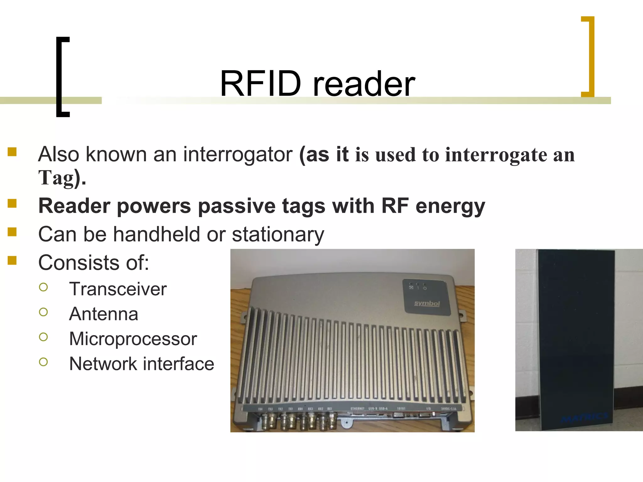RFID (Radio Frequency Identification) | PPT