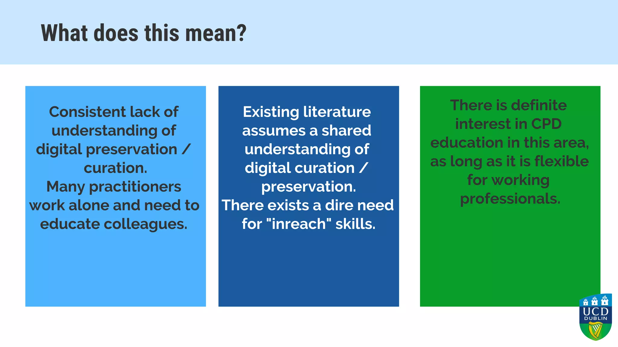 Amber Cushing: Digital Information Management Programmes | PDF