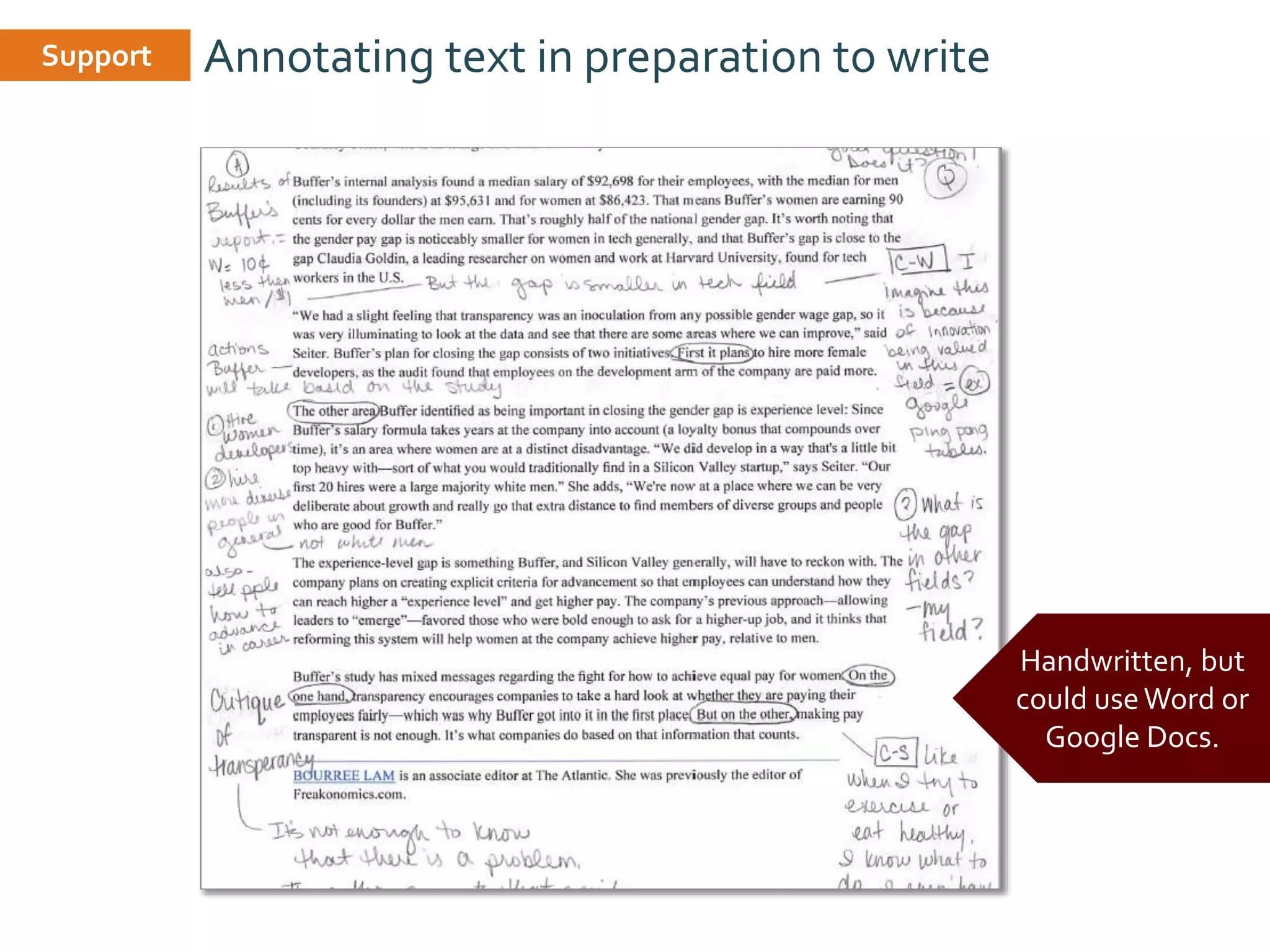 Annotation Bookmarks: Supporting Active Reading in the Language ...