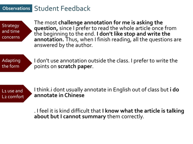 Annotation Bookmarks: Supporting Active Reading in the Language ...