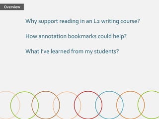 Annotation Bookmarks: Supporting Active Reading in the Language ...