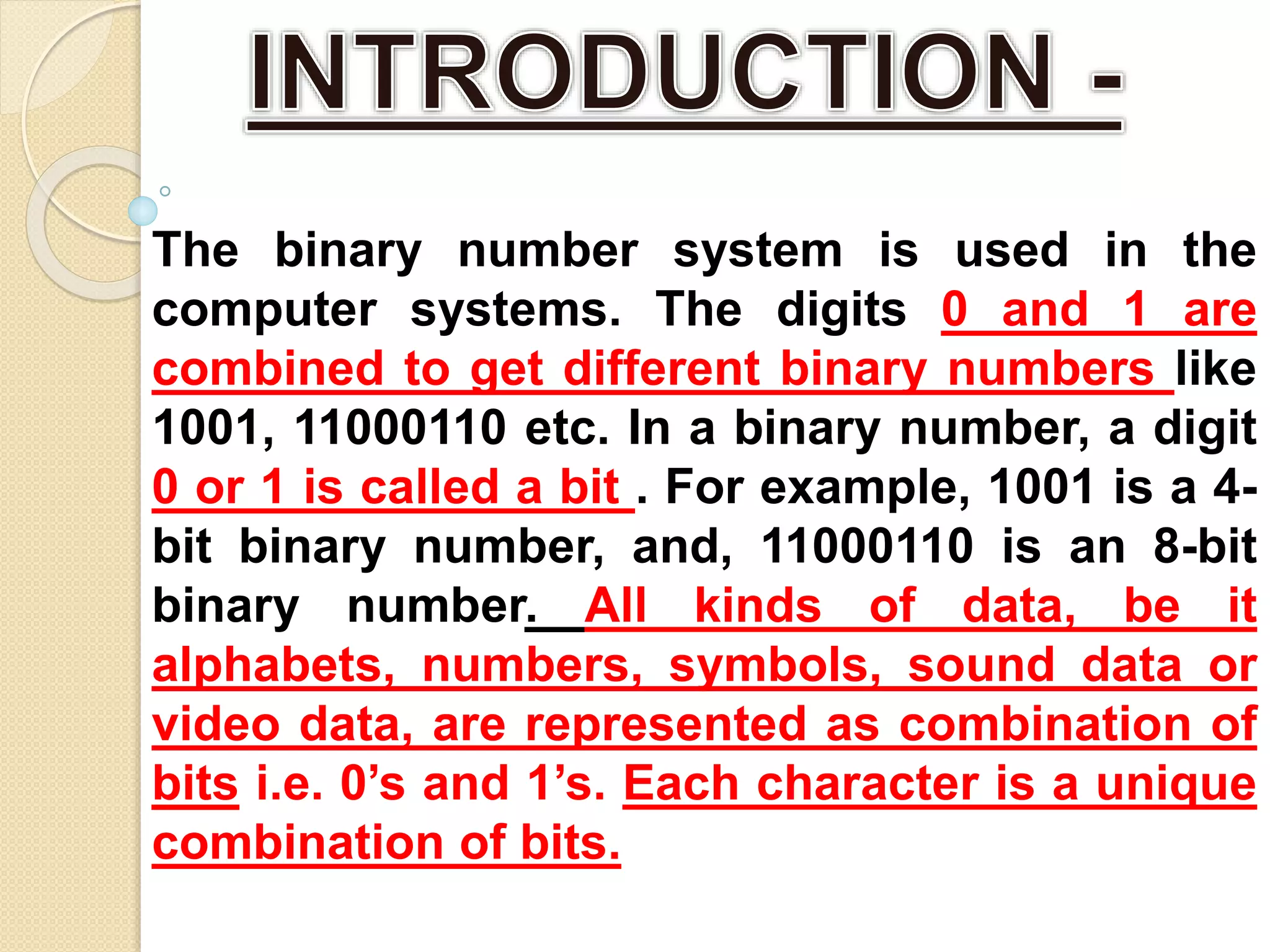 Ec Binary Substraction Using 1s Complement2s Complement Pptx