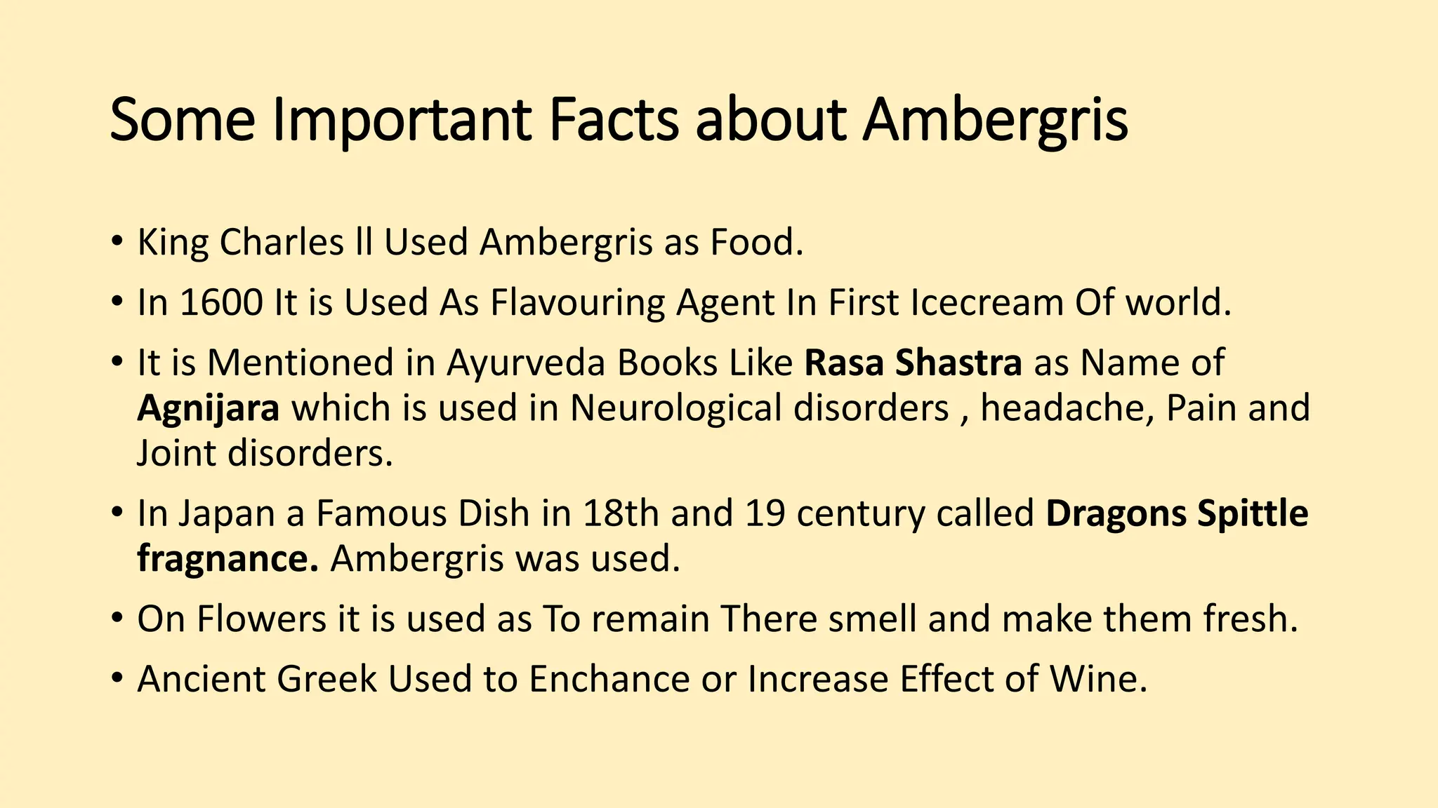 Ambergris pharmacognosy. By yaseen abbas | PPTX