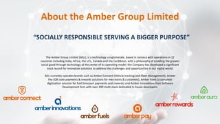 Amber Group and Covid 19 Solution | PPT