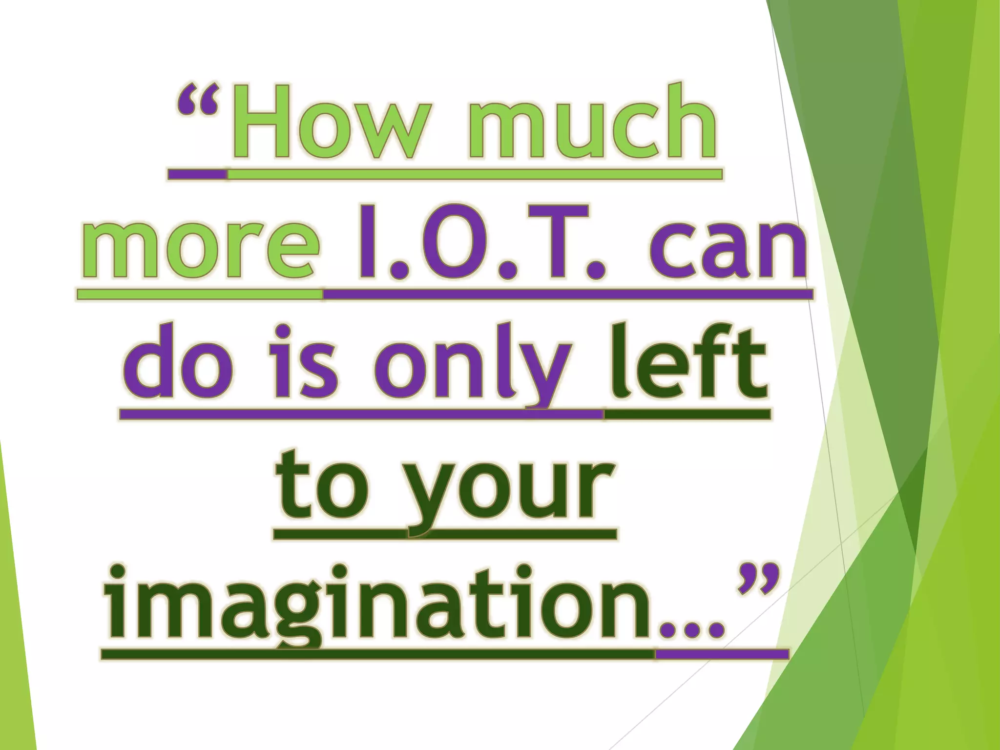 IOT and Characteristics of IOT | PPTX