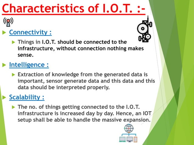 IOT and Characteristics of IOT | PPT