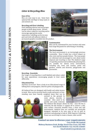 Amberol Info Sheet | PDF