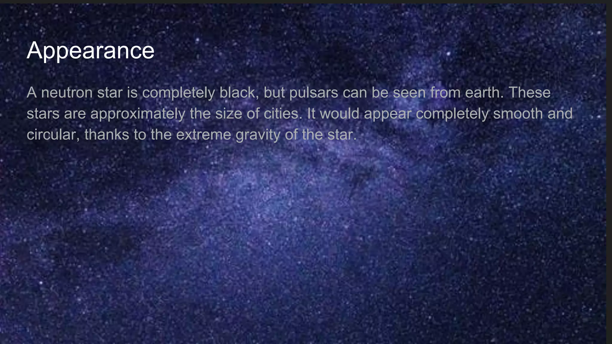 Neutron stars basics | PDF