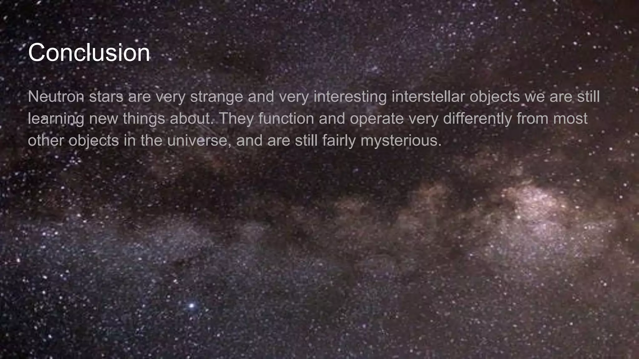 Neutron stars basics | PDF