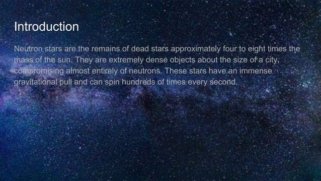 Neutron stars basics | PDF | Space and Astronomy | Science