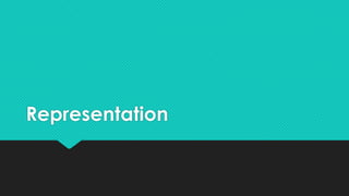 Representation | PPT