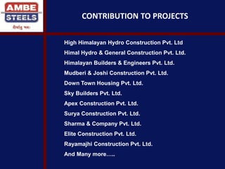 Ambe steels presentation | PPTX