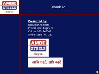 Ambe steels presentation | PPTX