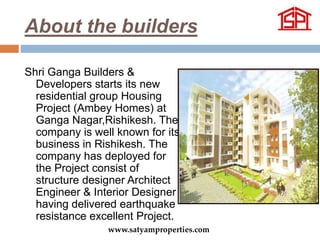 Ambey Homes, Rishikesh, Uttarakhand | PPTX