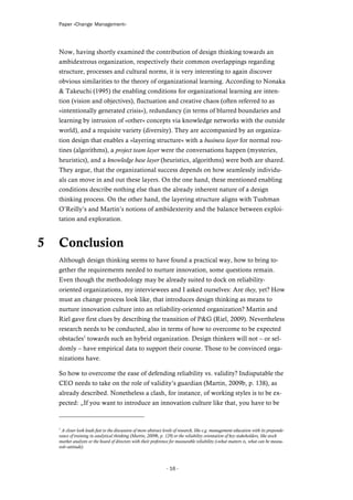 Ambidextrous organization and design thinking | PDF