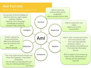 Ambient intelligence - an overview | PPT